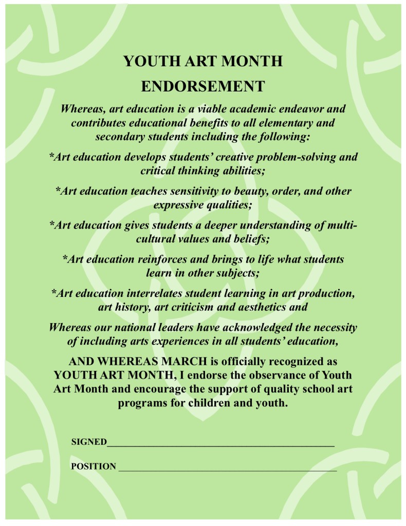Youth Art Month – Illinois Art Education Association
