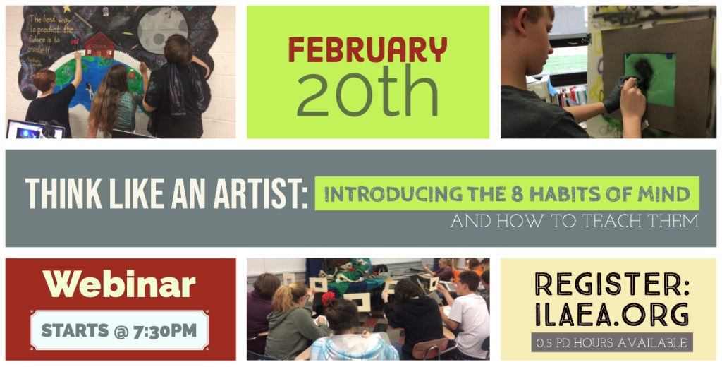 Webinar: Think Like An Artist: An Introduction to the 8 Habits of Mind ...